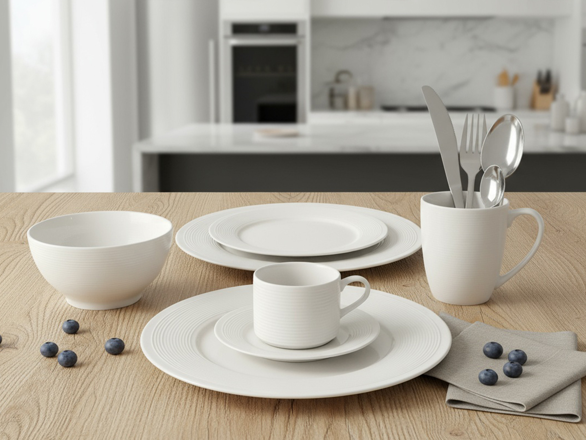 DELIMANO ESSENCE DINING SET 40 PCS
